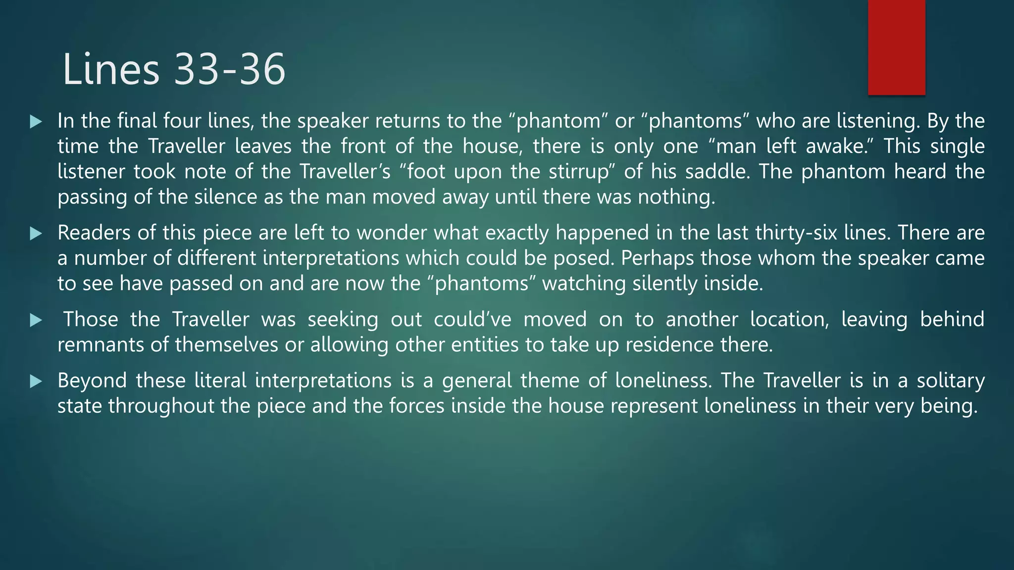 THE LISTENERS by Walter De La Mare.pptx