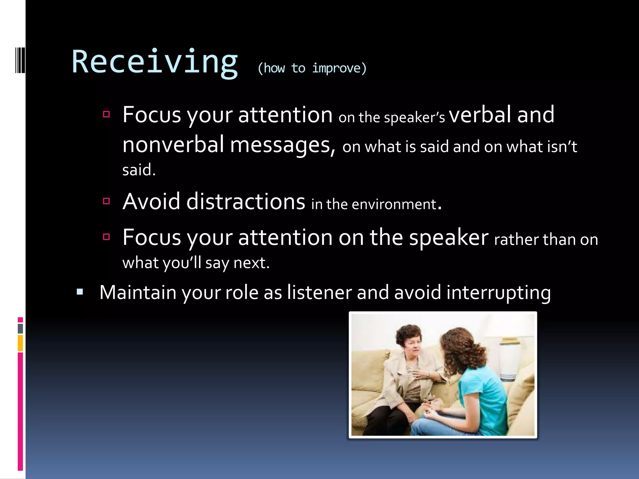 The Listening Process | PPTX