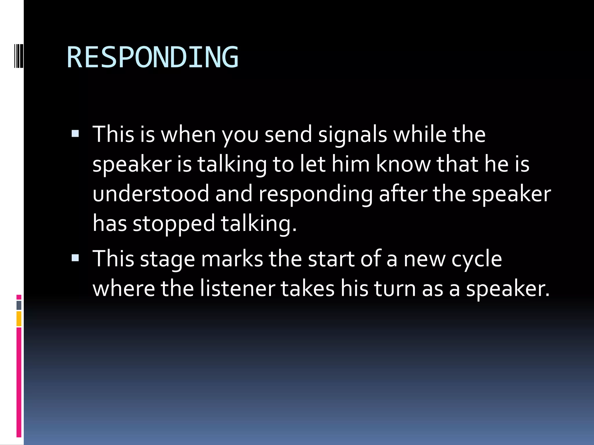 The listening process | PPTX