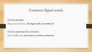 The listing pattern | PPTX