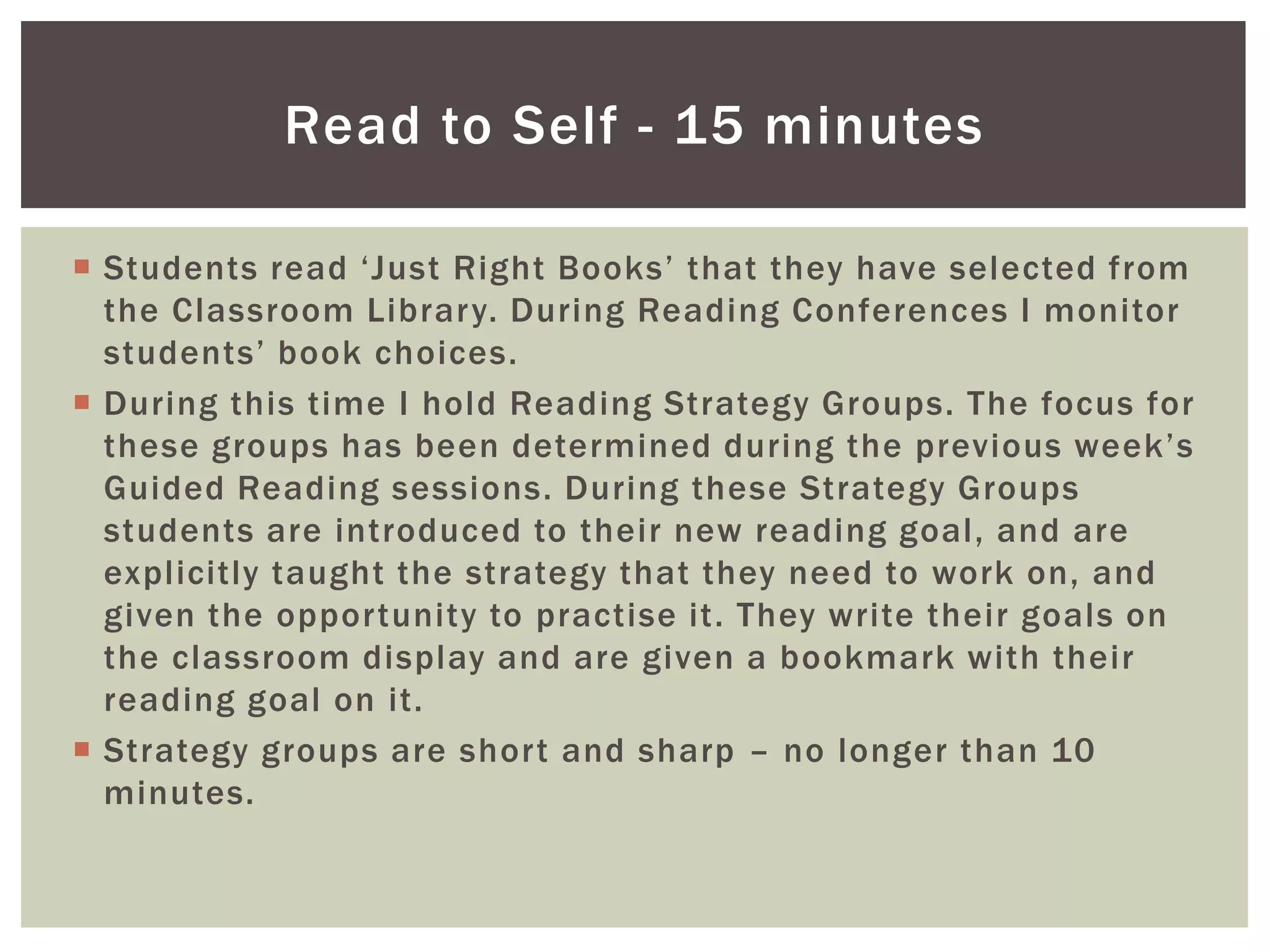 The Literacy Block | PPTX