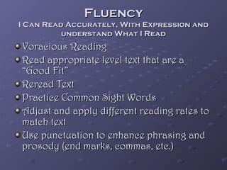 The literacy café menu | PPT