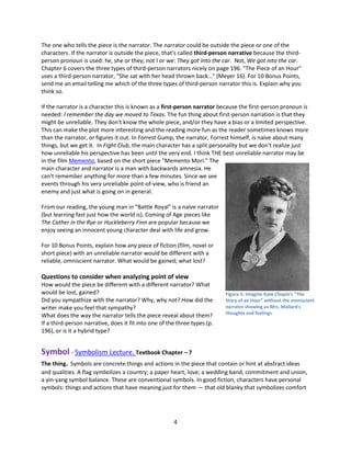 The literary elements | PDF | Fiction | Books and Literature