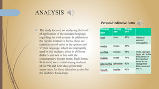 The literary norm in the albanian language verbal MSc. Eneida Pema | PPT
