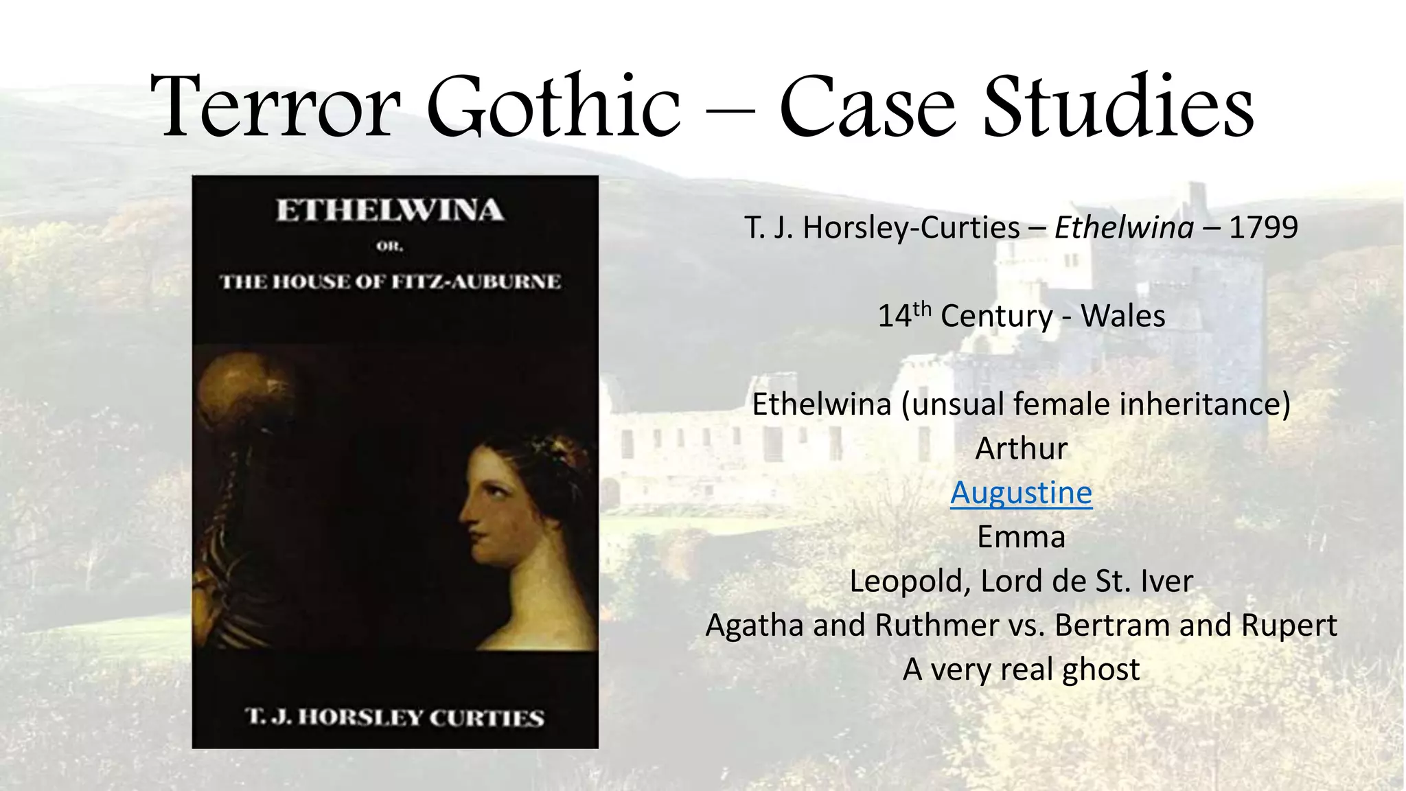 A History of the Gothic | PPTX