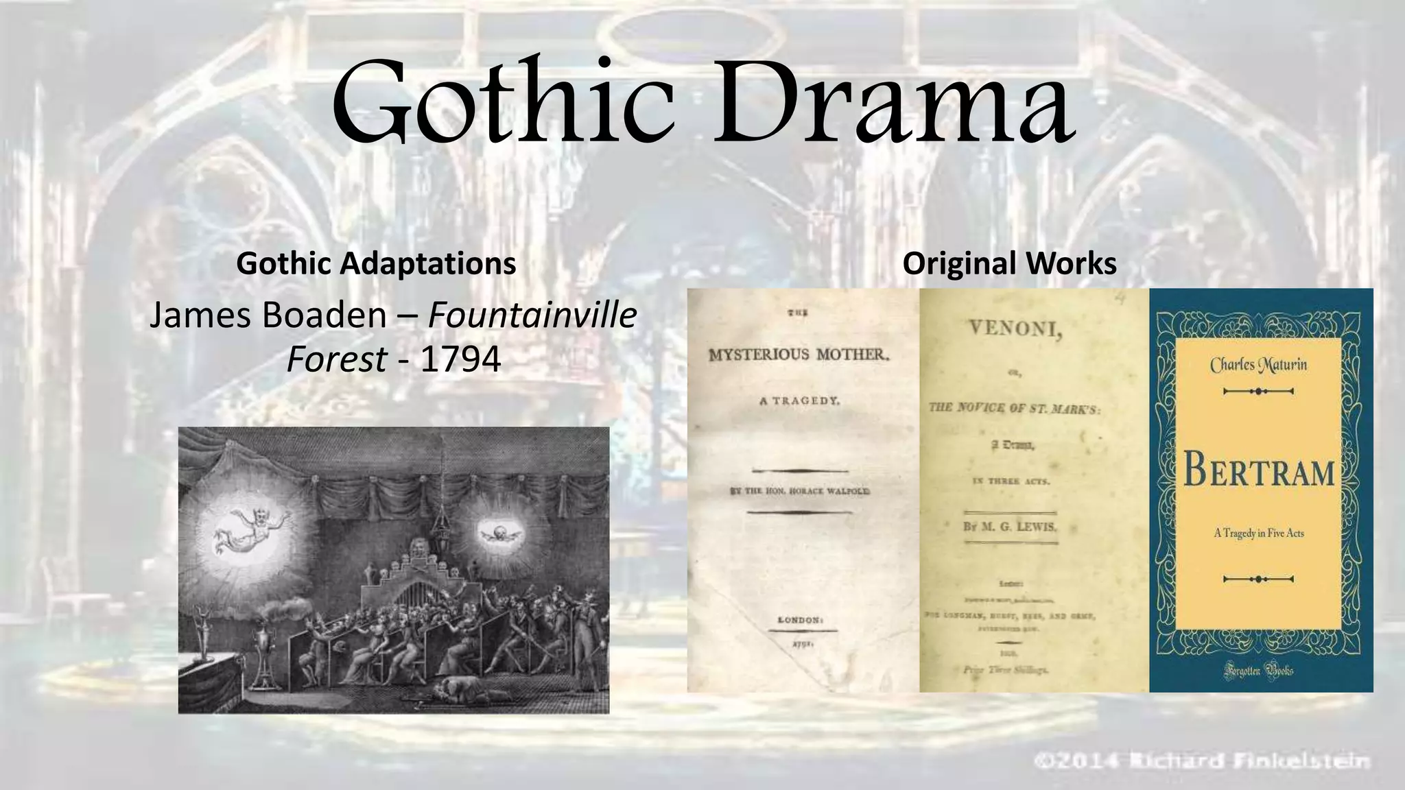 A History of the Gothic | PPTX