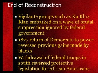 The+Literature+Of+Reconstruction | PPT