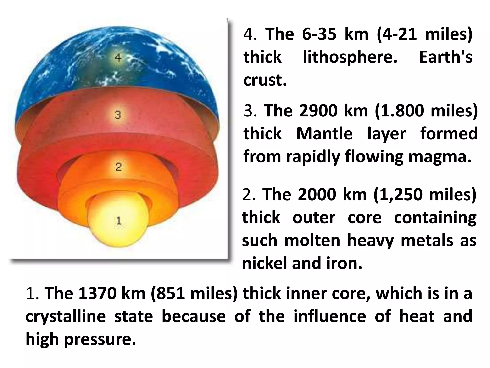 The lithosphere | PPTX
