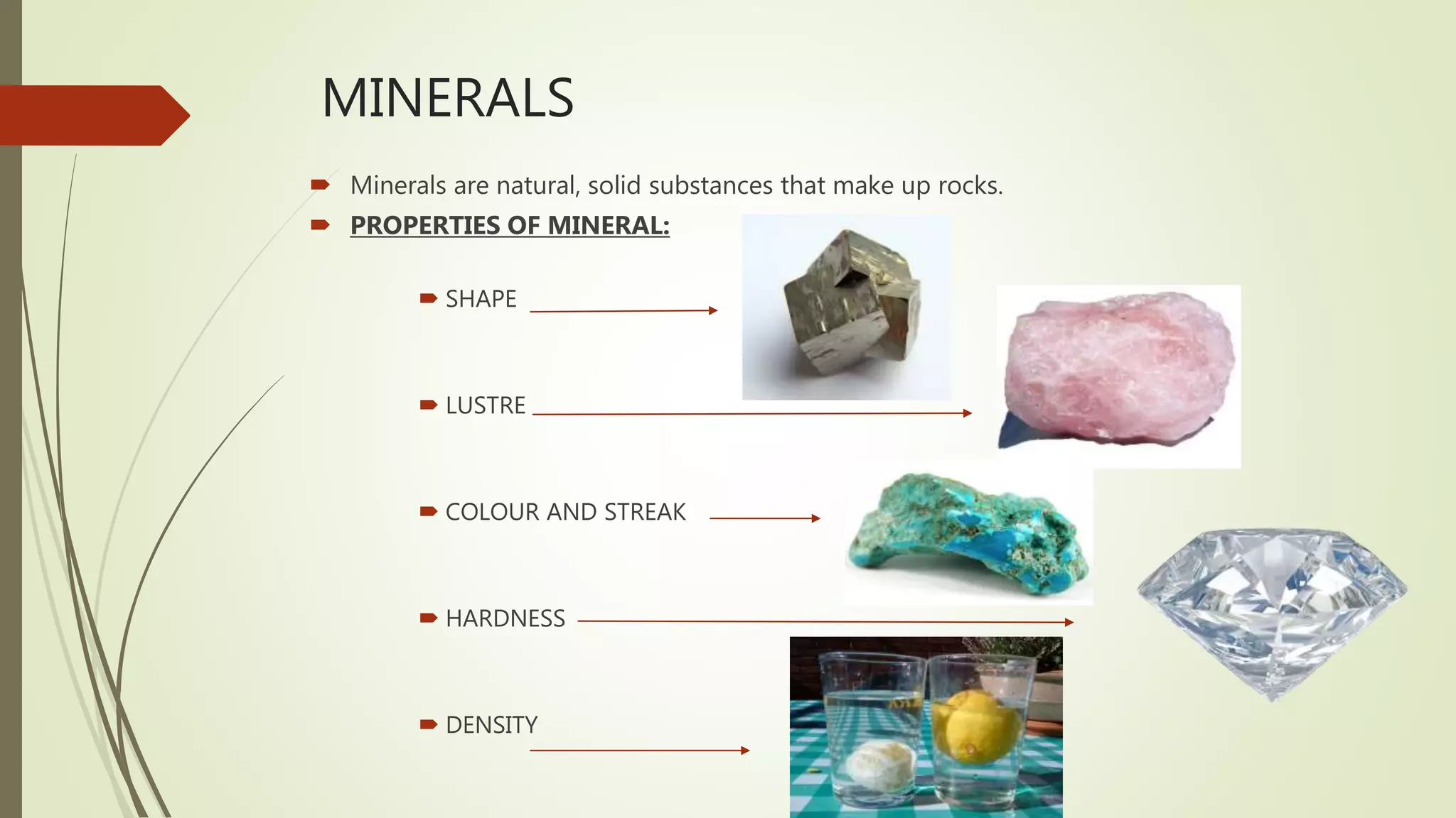 The lithosphere. rocks and minerals. unit 1 | PPT