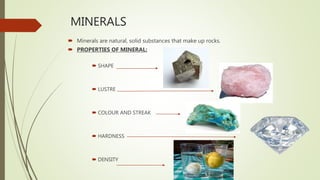 The lithosphere. rocks and minerals. unit 1 | PPT