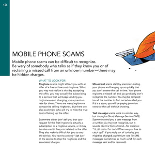 The Little Black Book of Scams | PDF
