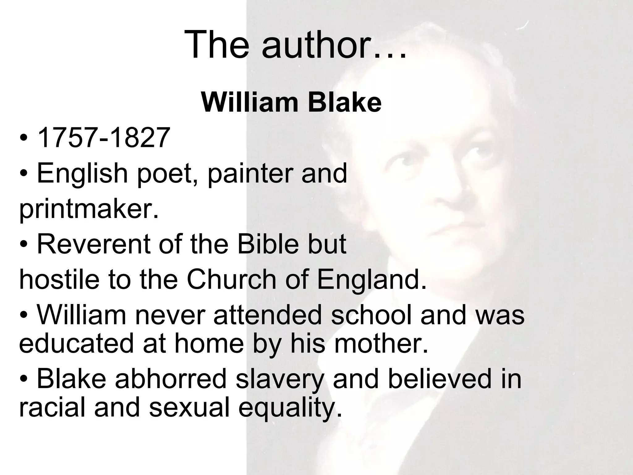 The Little Black Boy | PPT