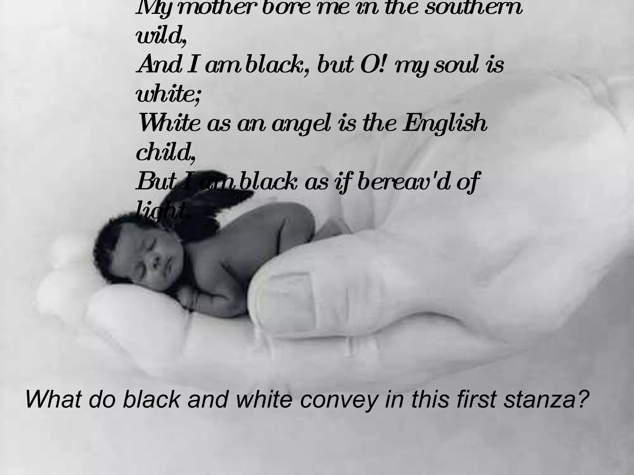 The Little Black Boy | PPT