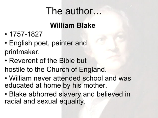 The Little Black Boy | PPT