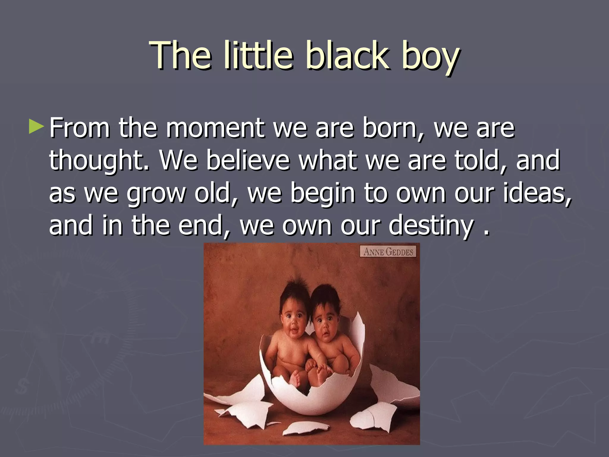 The Little Black Boy | PPT