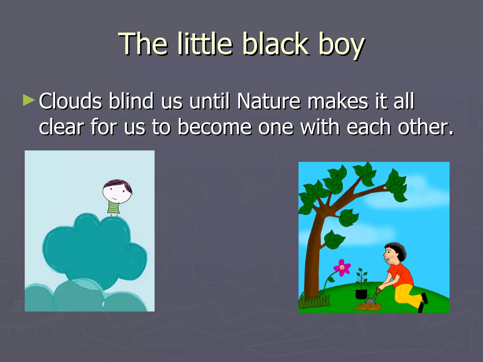 The Little Black Boy | PPT