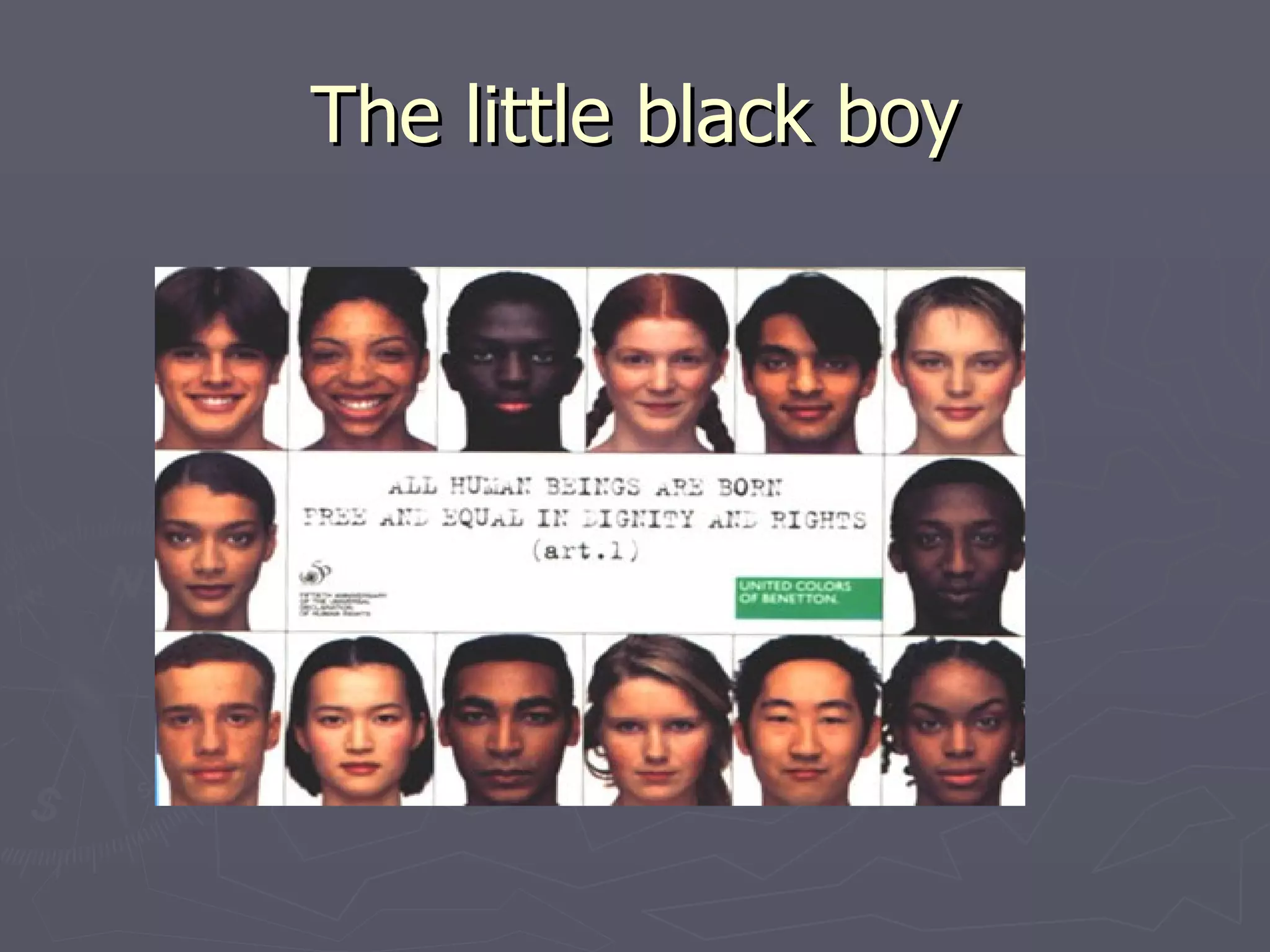 The Little Black Boy | PPT