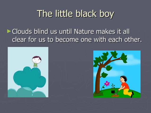 The Little Black Boy | PPT