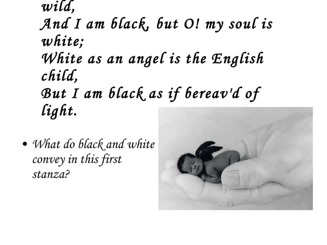 The Little Black Boy | PPT | Poetry | Books and Literature