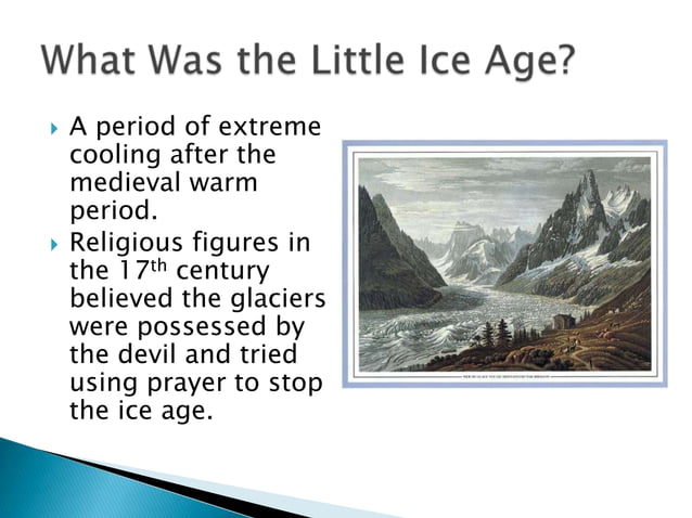 The Little Ice Age | PPT