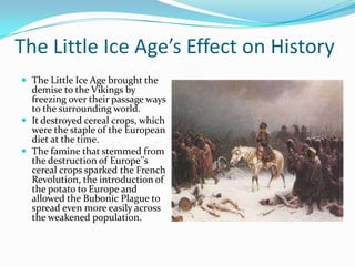 The Little Ice Age | PPT