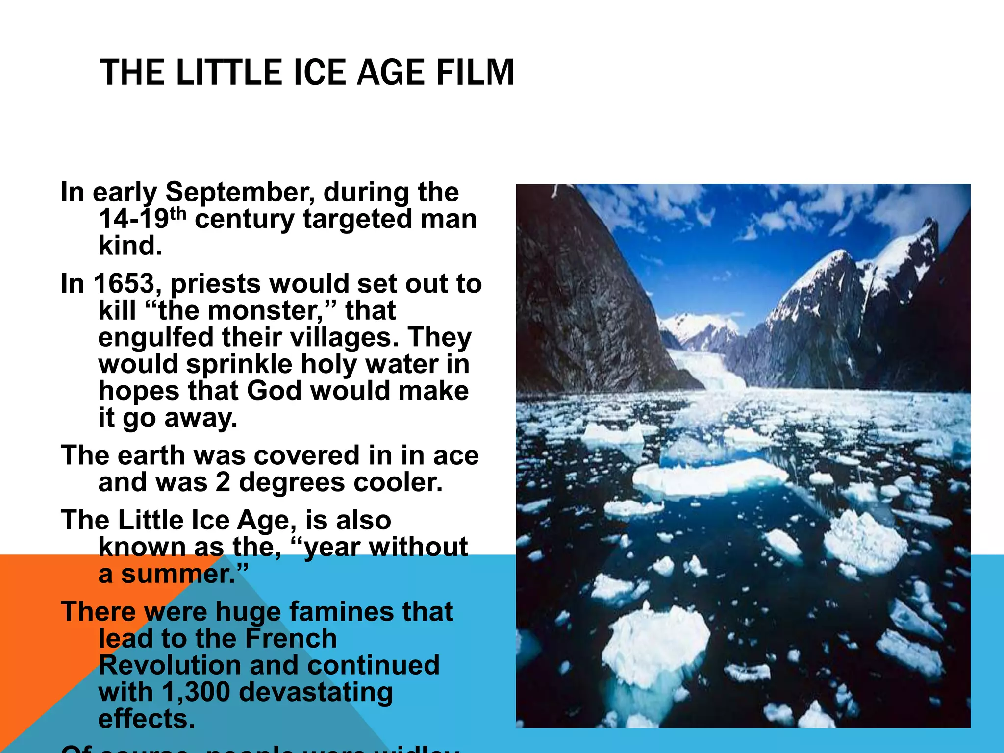 The little ice age | PPT