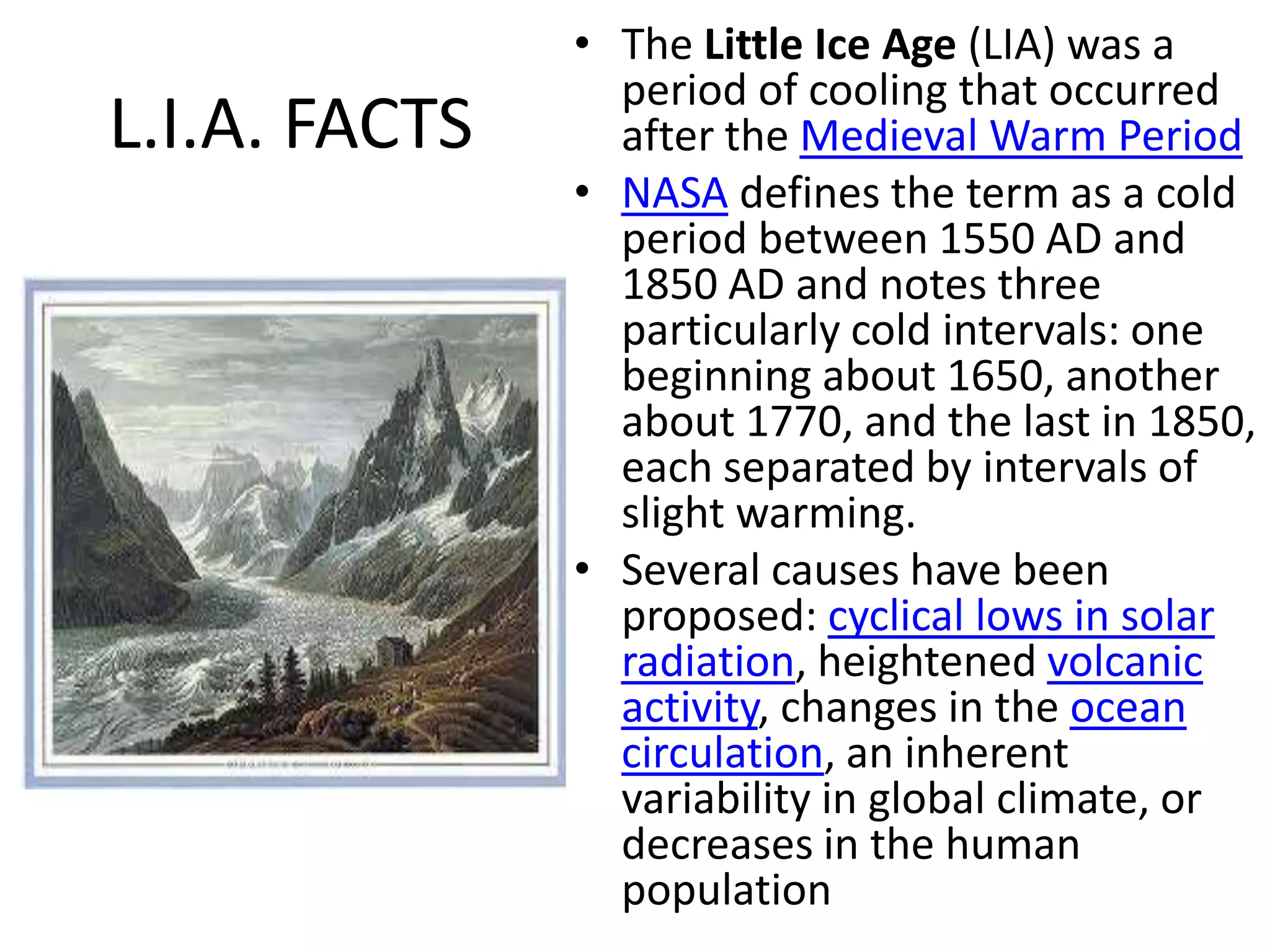 The little ice age | PPT