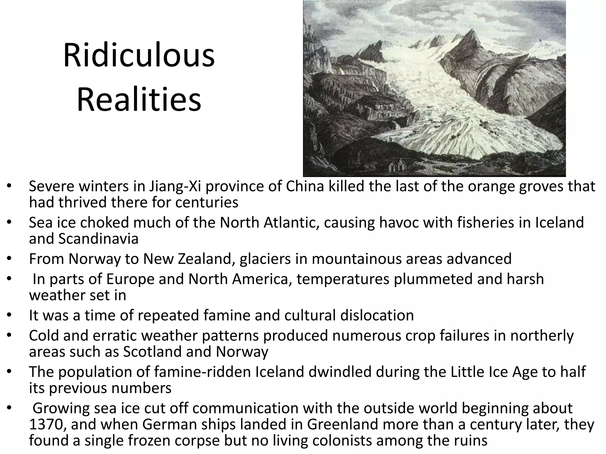 The little ice age | PPT