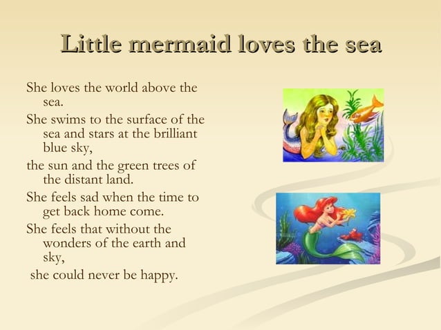 The little mermaid | PPT