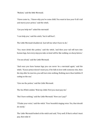 The Lttle Mermaid | DOCX