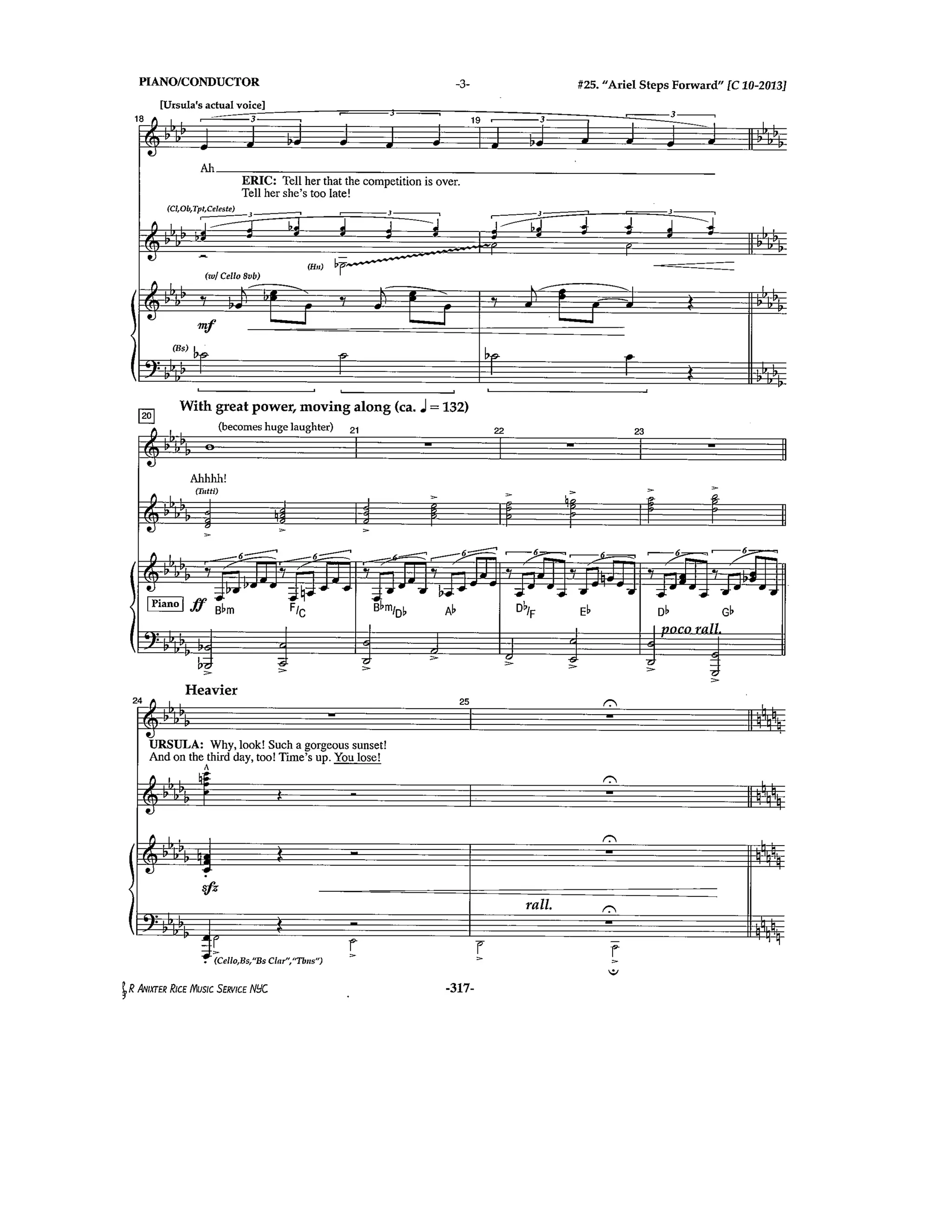 The Little Mermaid, Piano-Conductor Score.pdf | Free Download