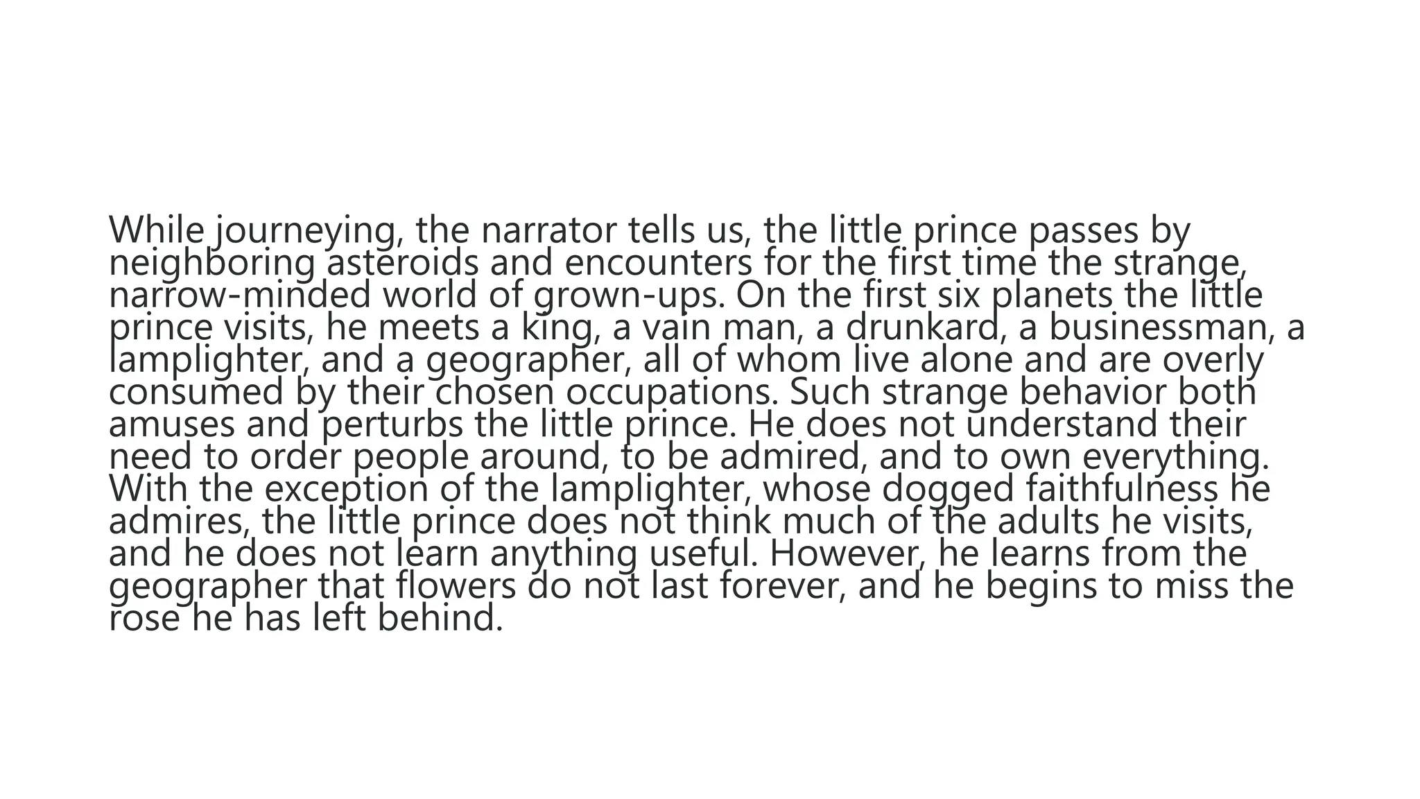 The Little Prince Lesson Grade 10 Powerpoint.pptx