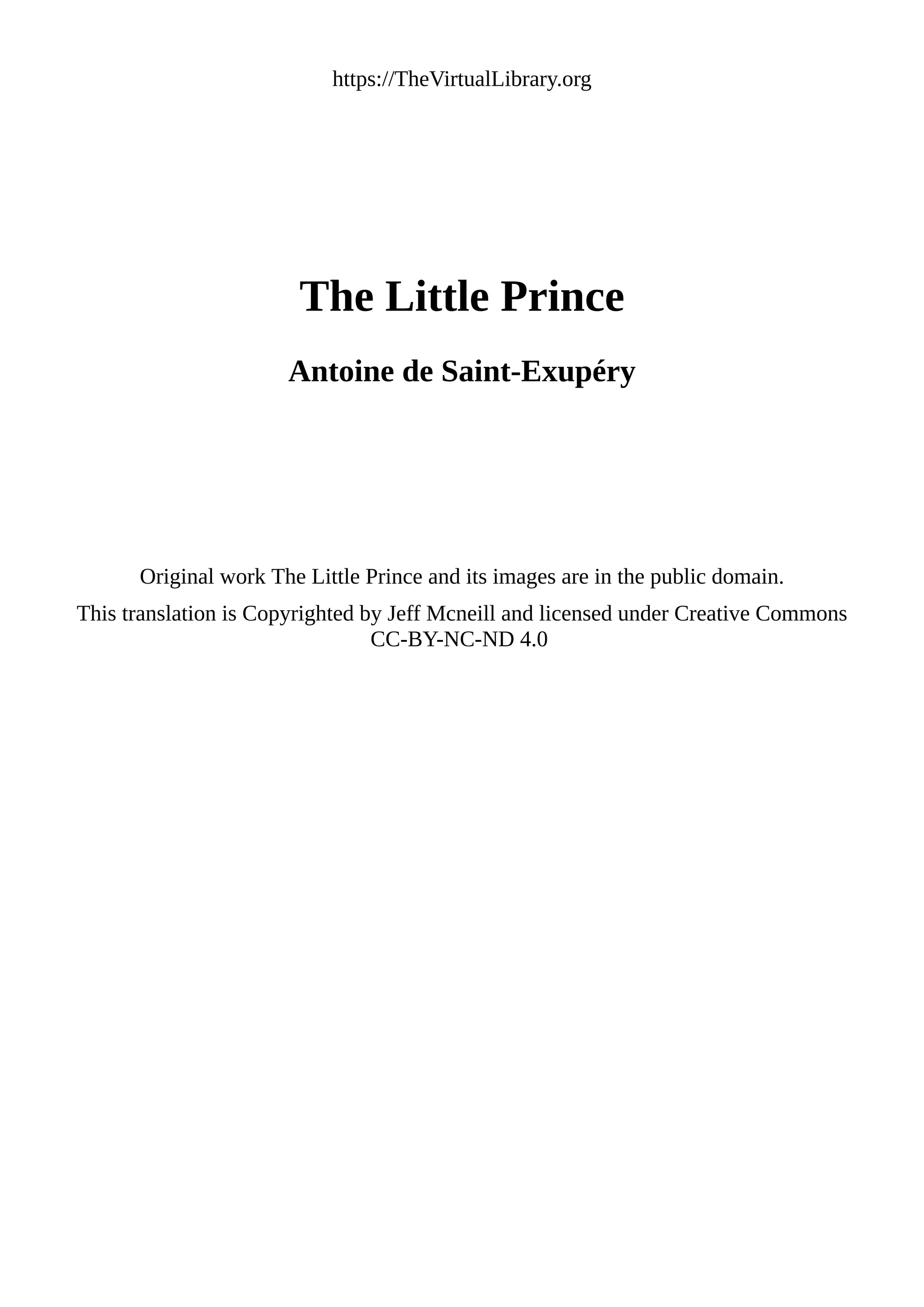 The little prince antoine de saint-exupéry - pdf | PDF
