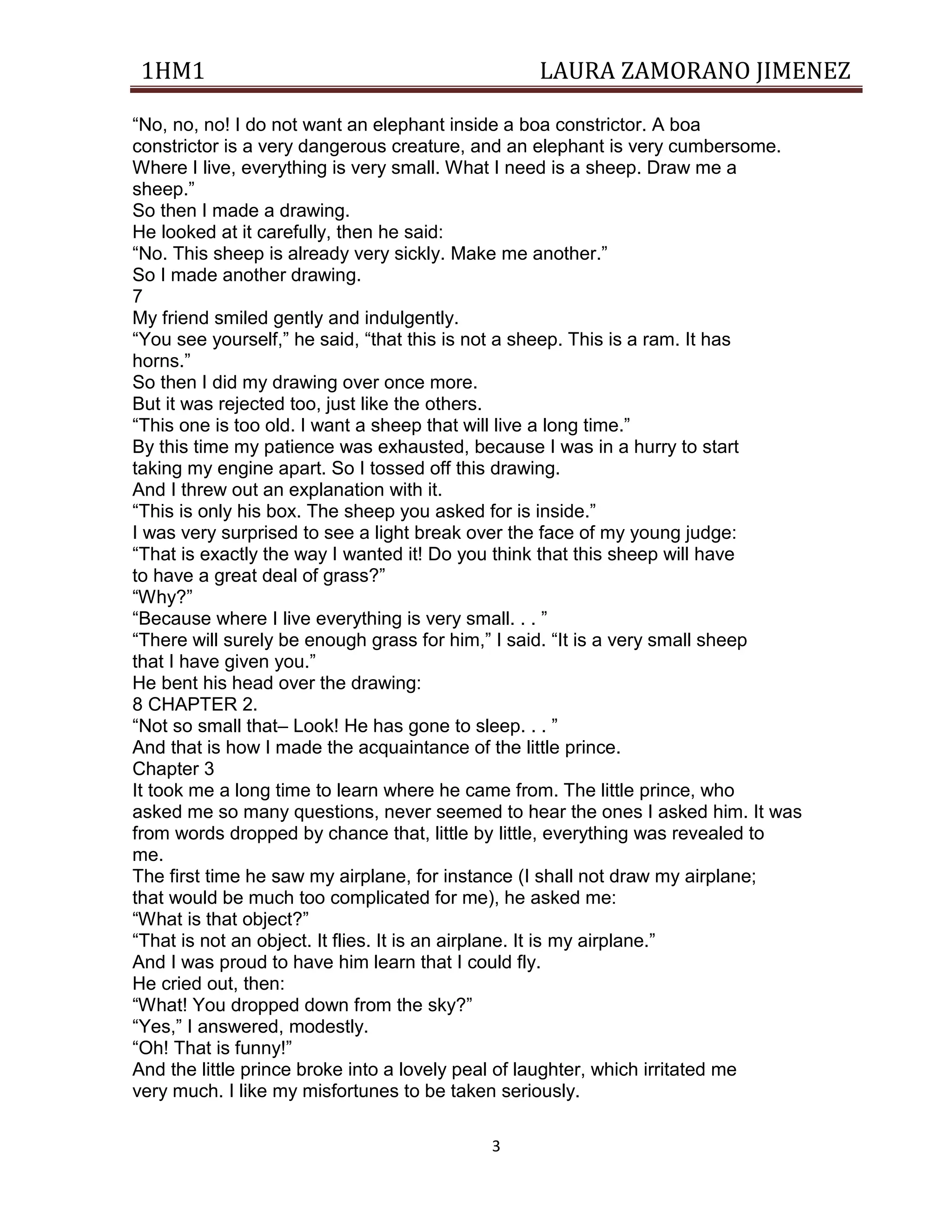 The little prince | DOCX
