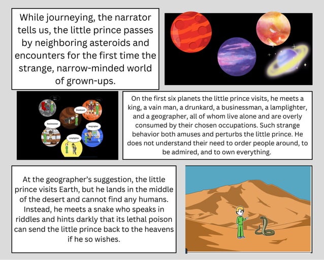The Little Prince Summary.pdf | Fantasy | Genres