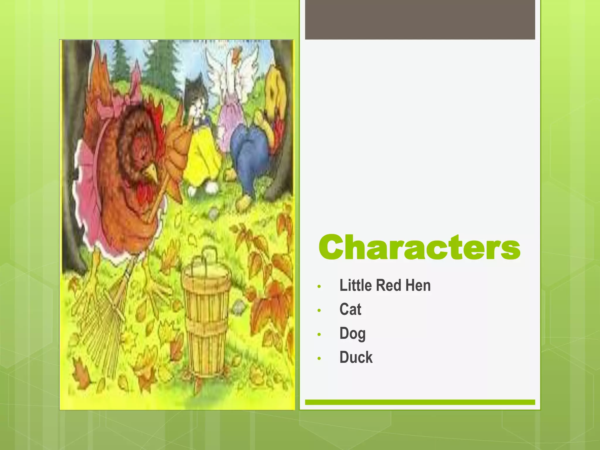 The Little Red Hen | PPTX