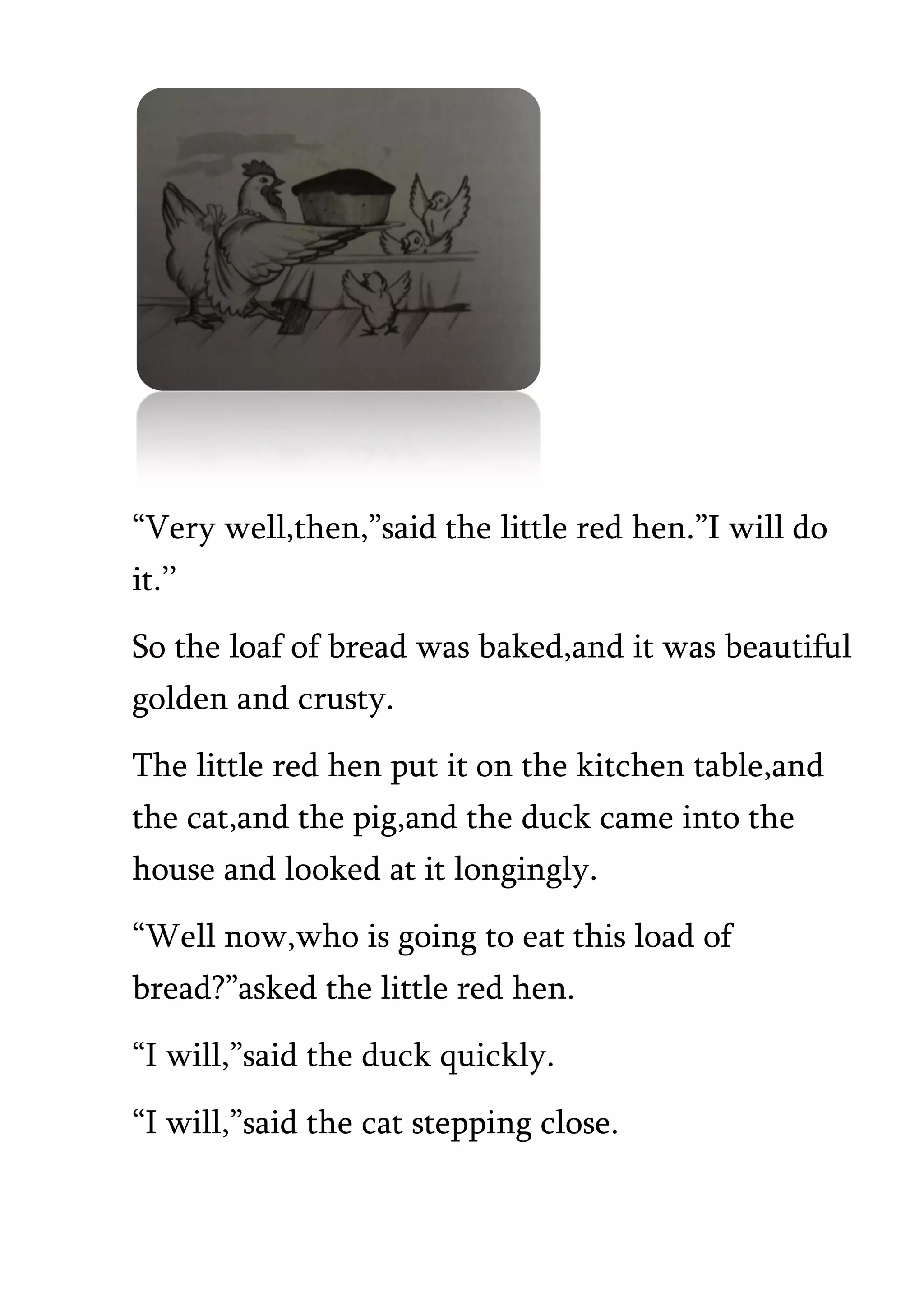 The little red hen and the grain of wheat | PDF