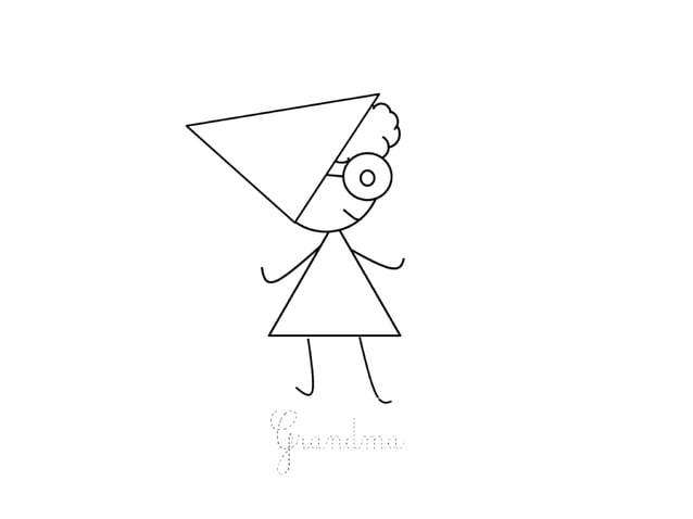 The little red riding hood the book coloring pages - dots | PPTX