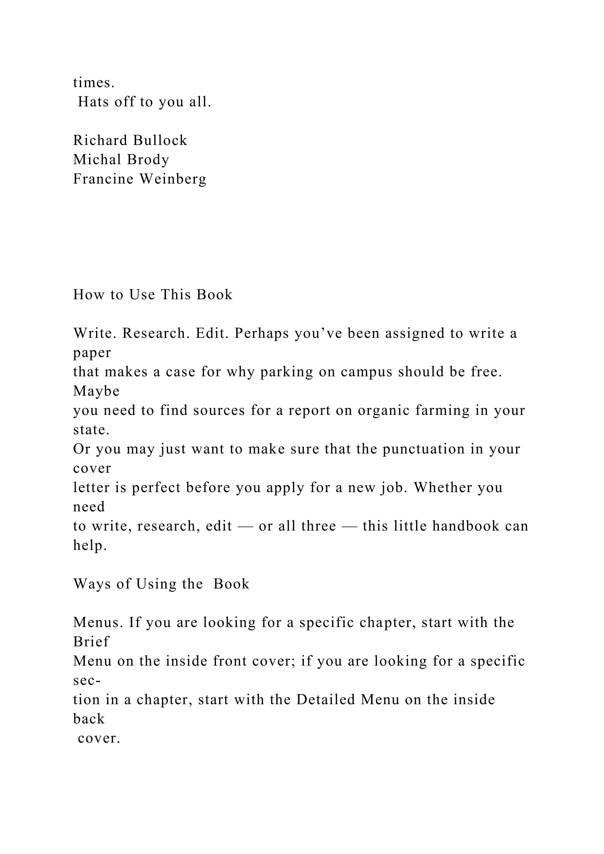 The Little Seagull Handbook The Little Seag.docx