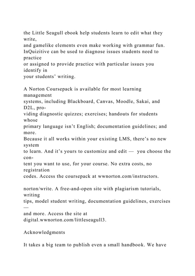 The Little Seagull Handbook The Little Seag.docx