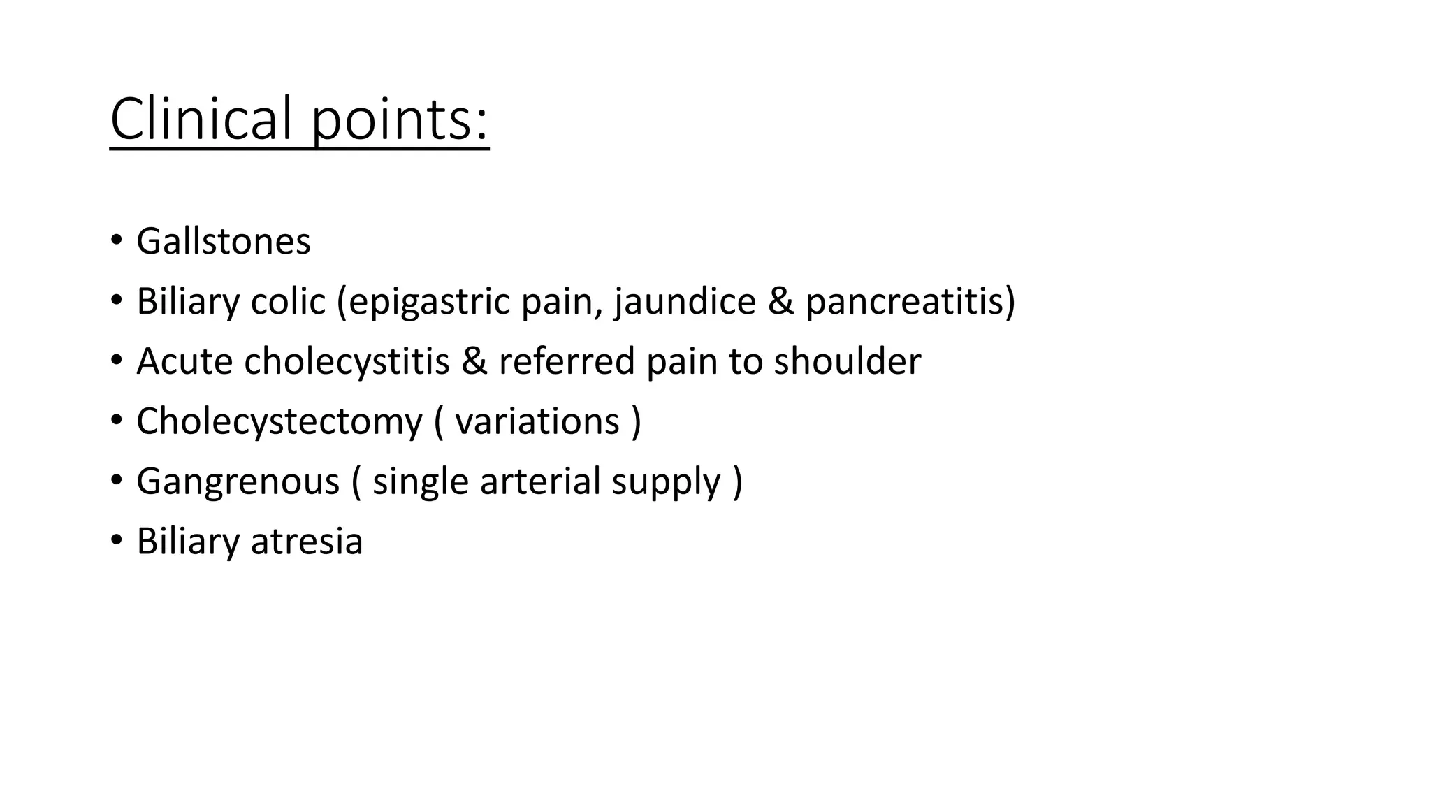 The Anatomy Of The Liver & The biliary system | PPTX