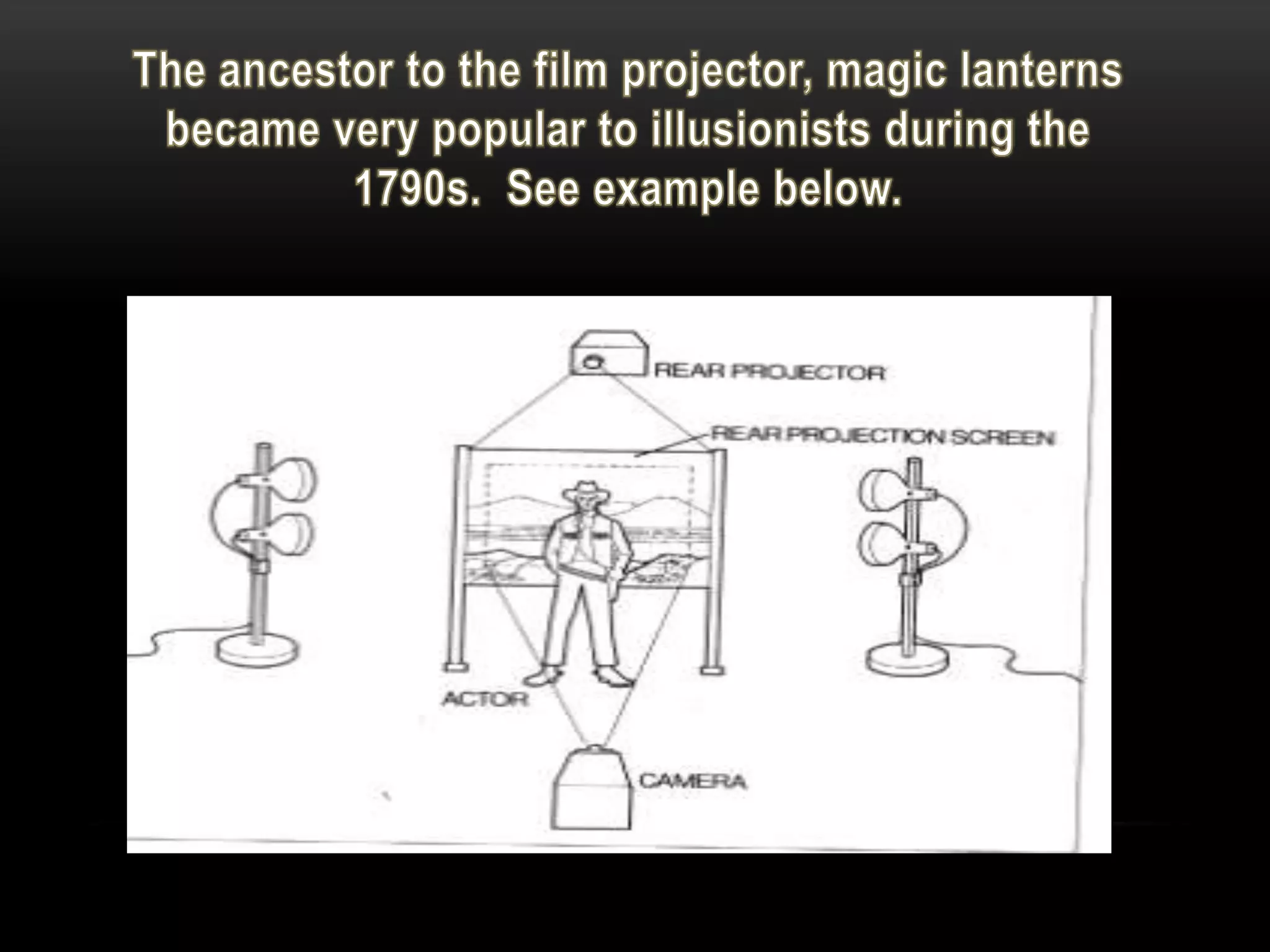 The live stages of special effects and the movies | PPT
