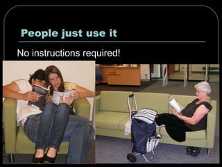 The living room library @ tamworth library