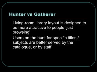 The living room library @ tamworth library