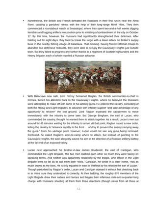 The Living Photograph & The Charge Of The Light Brigade. | PDF