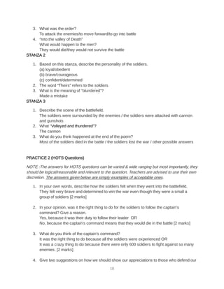 The Living Photograph & The Charge Of The Light Brigade. | PDF