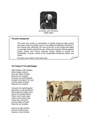 The Living Photograph & The Charge Of The Light Brigade. | PDF