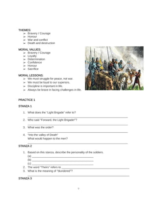 The Living Photograph & The Charge Of The Light Brigade. | PDF