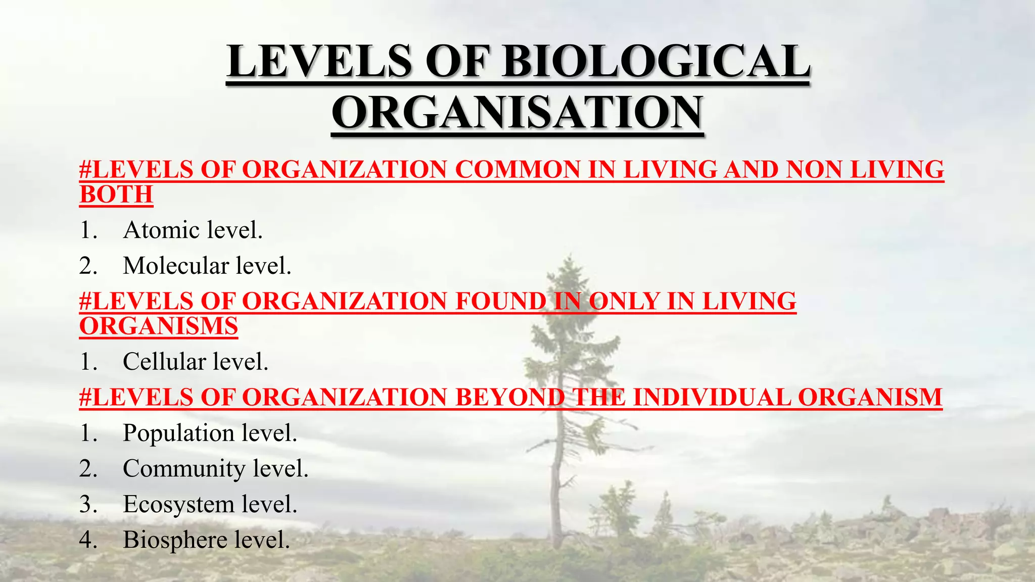 The living world | PPTX | Chemistry | Science