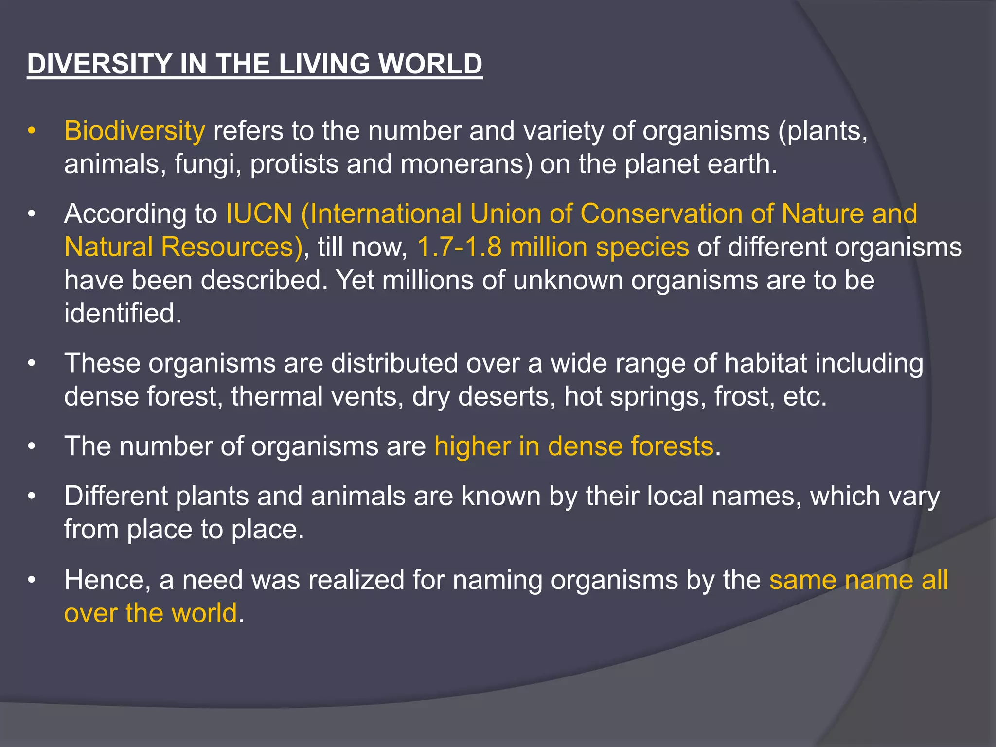 The living world Class 11 NCERT | PPTX